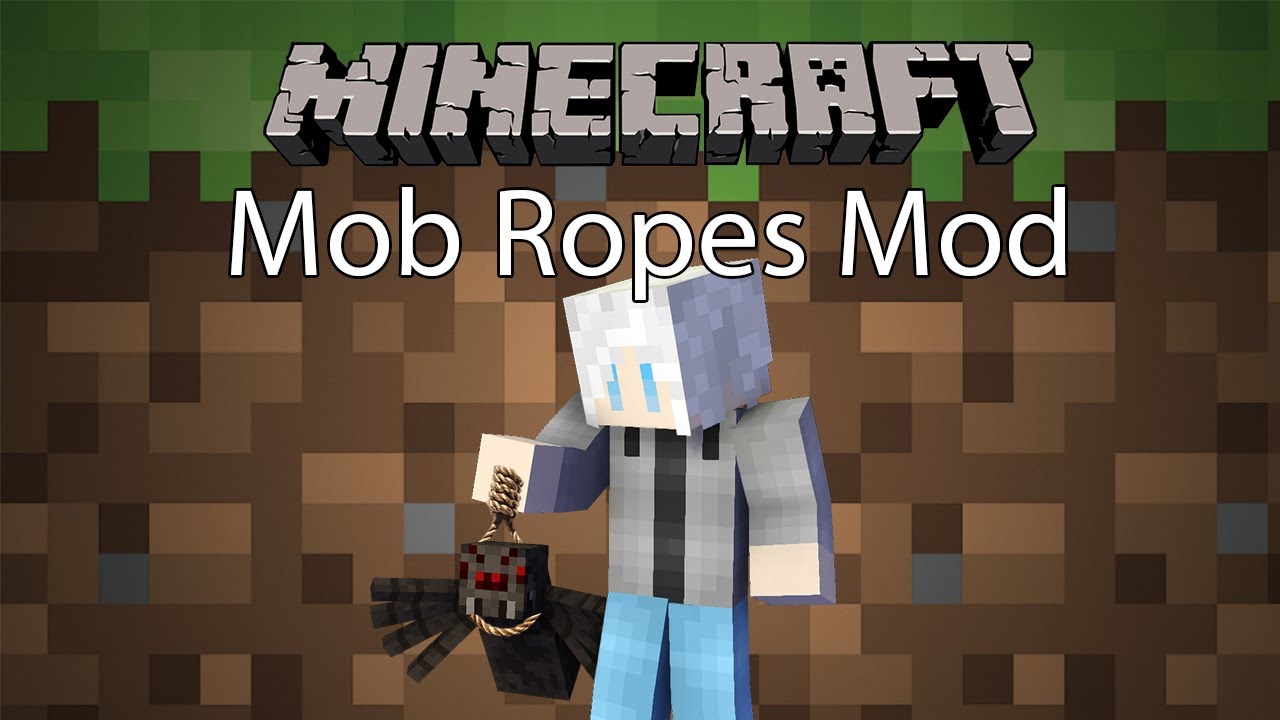Minecraft Mod รีวิว - Mod เชือกขโมยม๊อบ | Mob Ropes [1.15.2] - YouTube