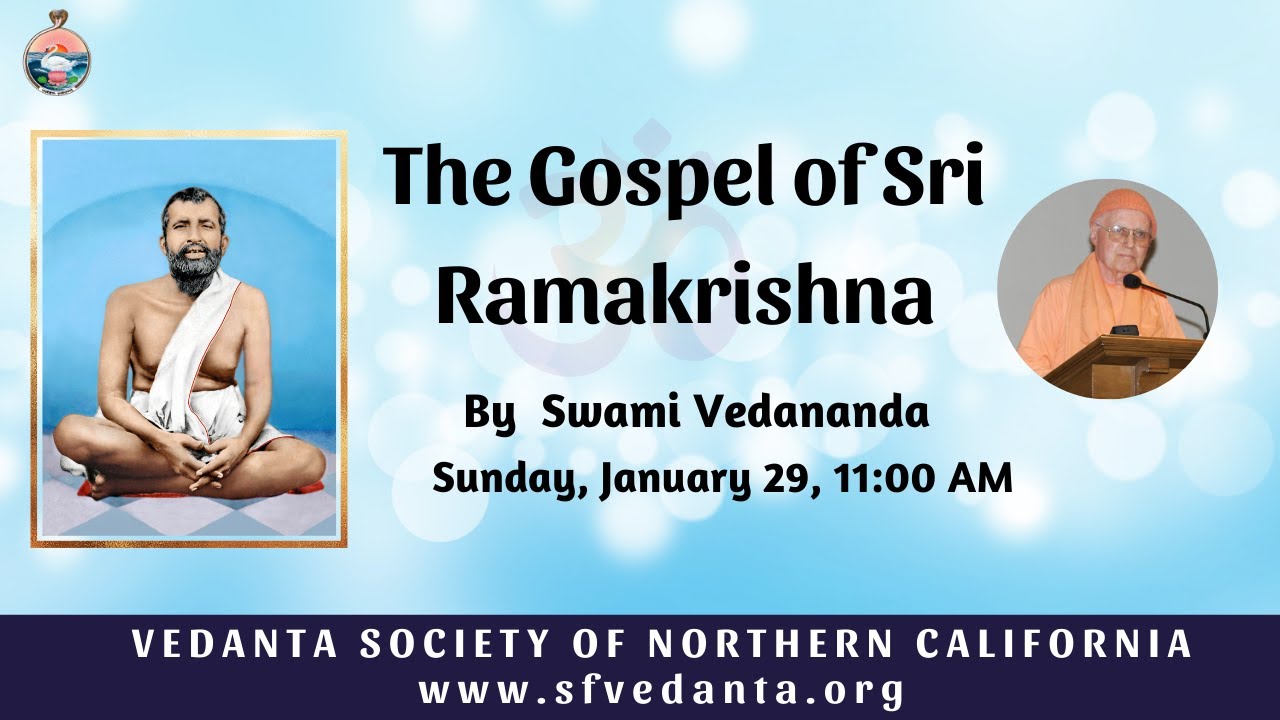 The Gospel of Sri Ramakrishna by Swami Vedananda - YouTube
