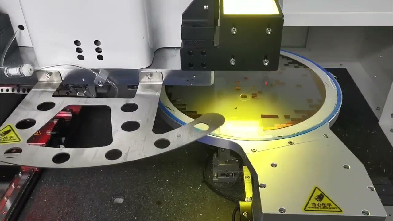 chip sorting machine, die sorting machine, die sorter - YouTube