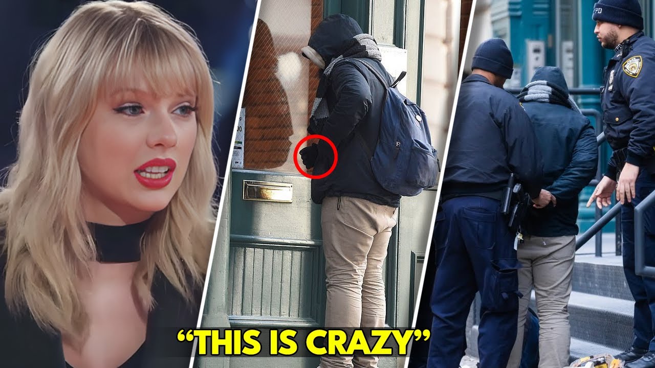 Taylor Swift's Stalker Arrested Outside Her Apartment - YouTube