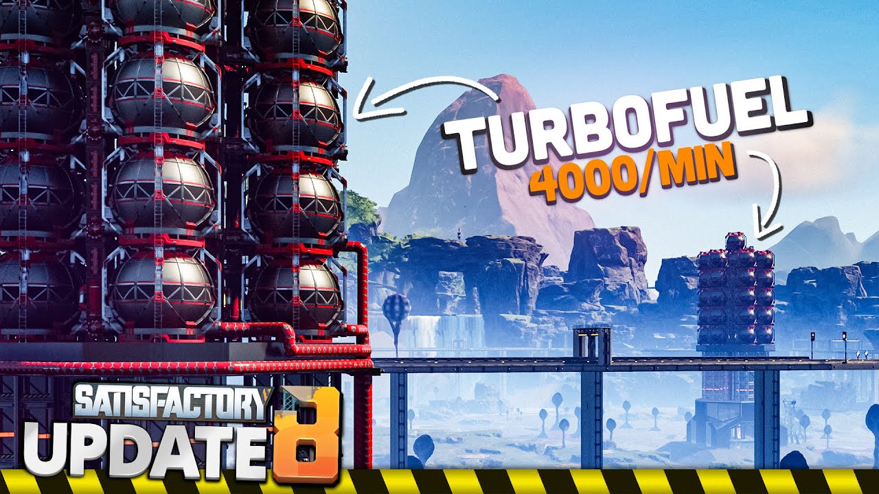 This GIGANTIC Factory Will Serve ONE Purpose in Satisfactory Update 8 ...