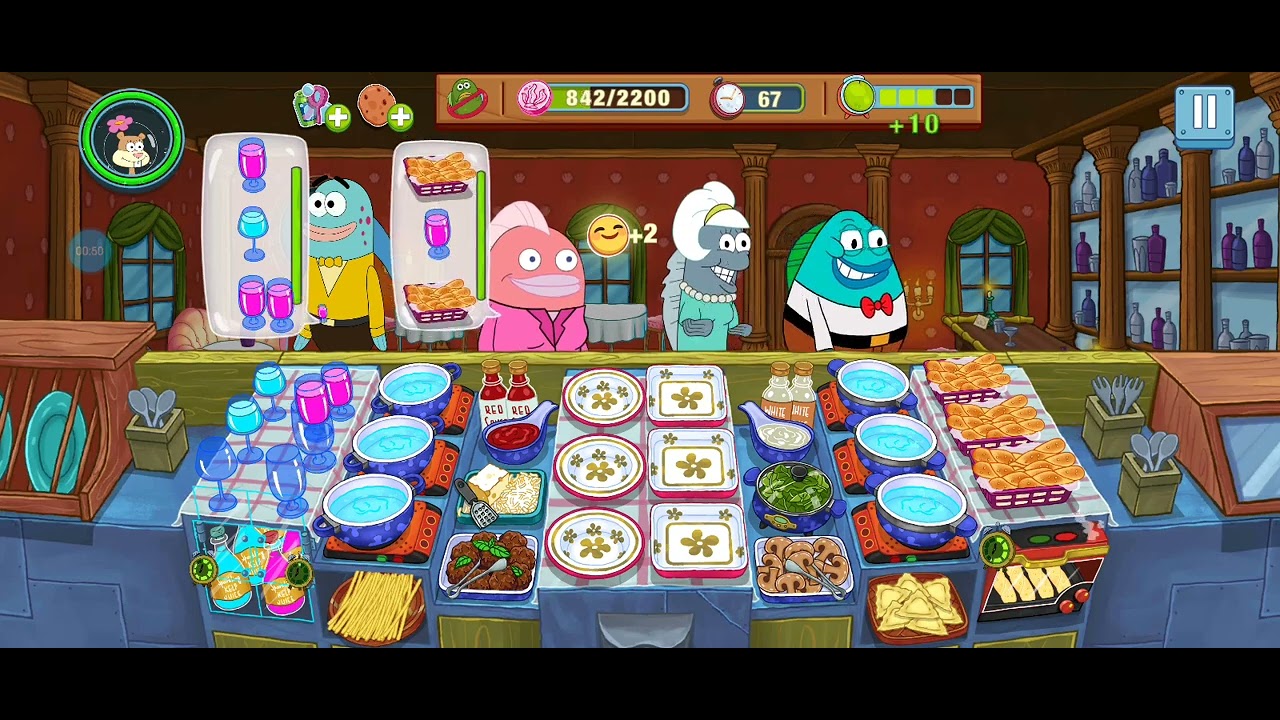 SpongeBob: Krusty Cook-Off - Pasta La Vista (Level 73/120) - YouTube