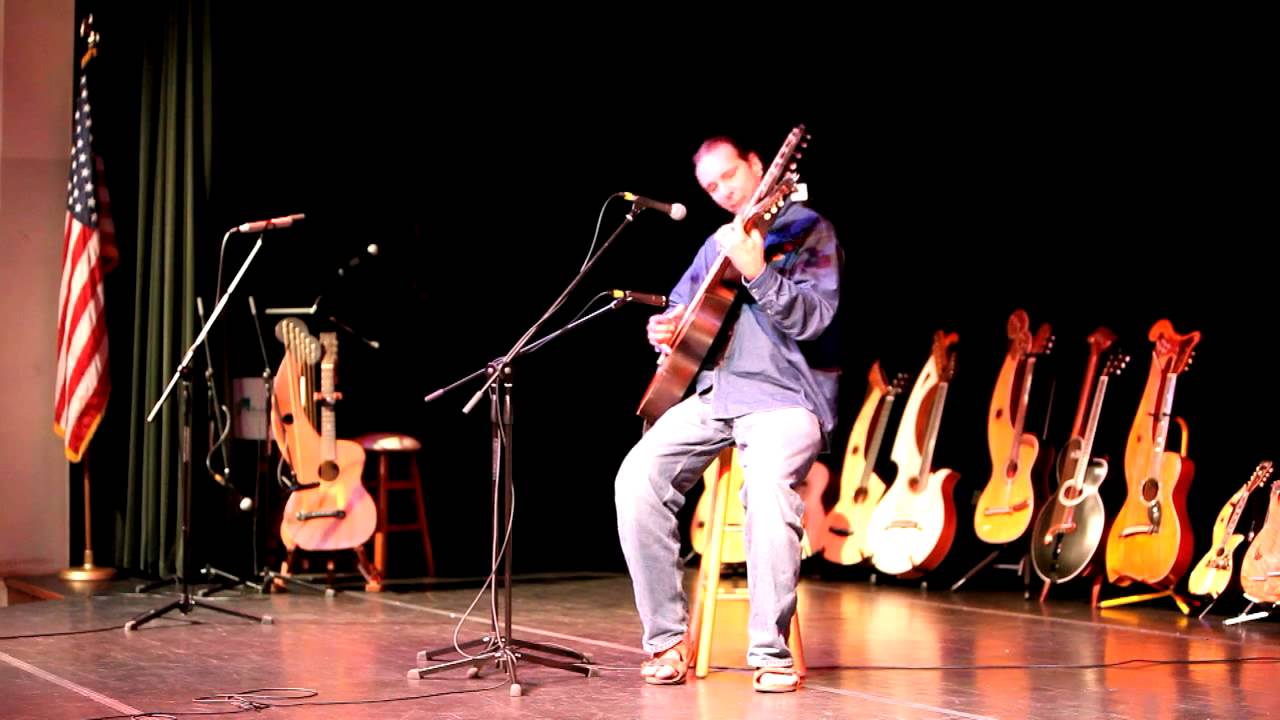 Andy Wahlberg: "Nola" on Solo Harp Guitar! - YouTube