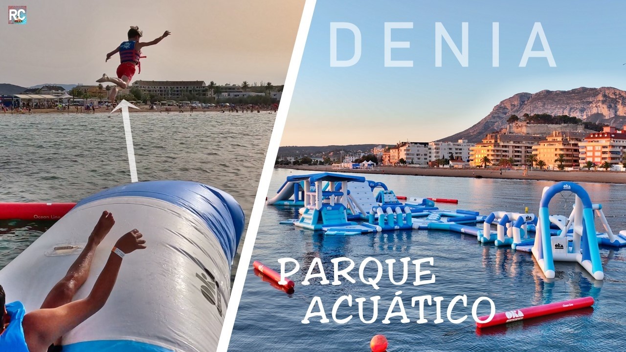 Disfruta del verano en Dénia: Parque acuático hinchable | Playa Punta ...
