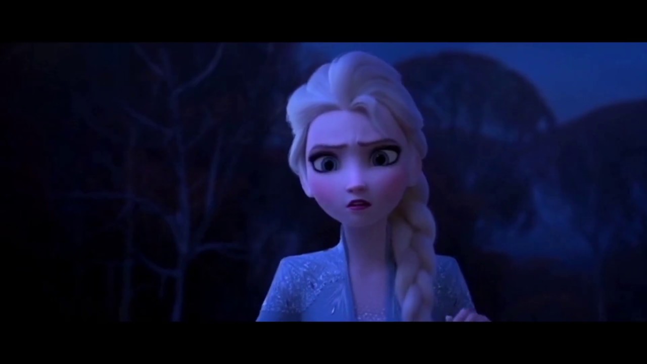 Frozen 2 'Enchanted Forest' Fire Magic Best Scene - YouTube