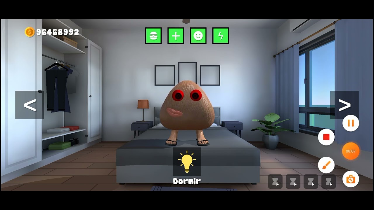 jugando a Pou RTX parte 1 - YouTube