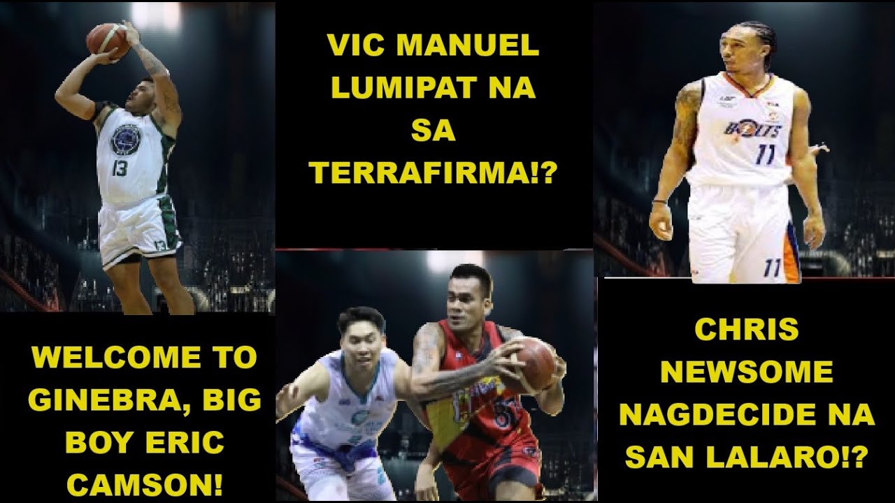 SI 6'5" ERIC CAMSON PUMIRMA NA SA GINEBRA!? | VIC MANUEL LUMIPAT NA SA ...