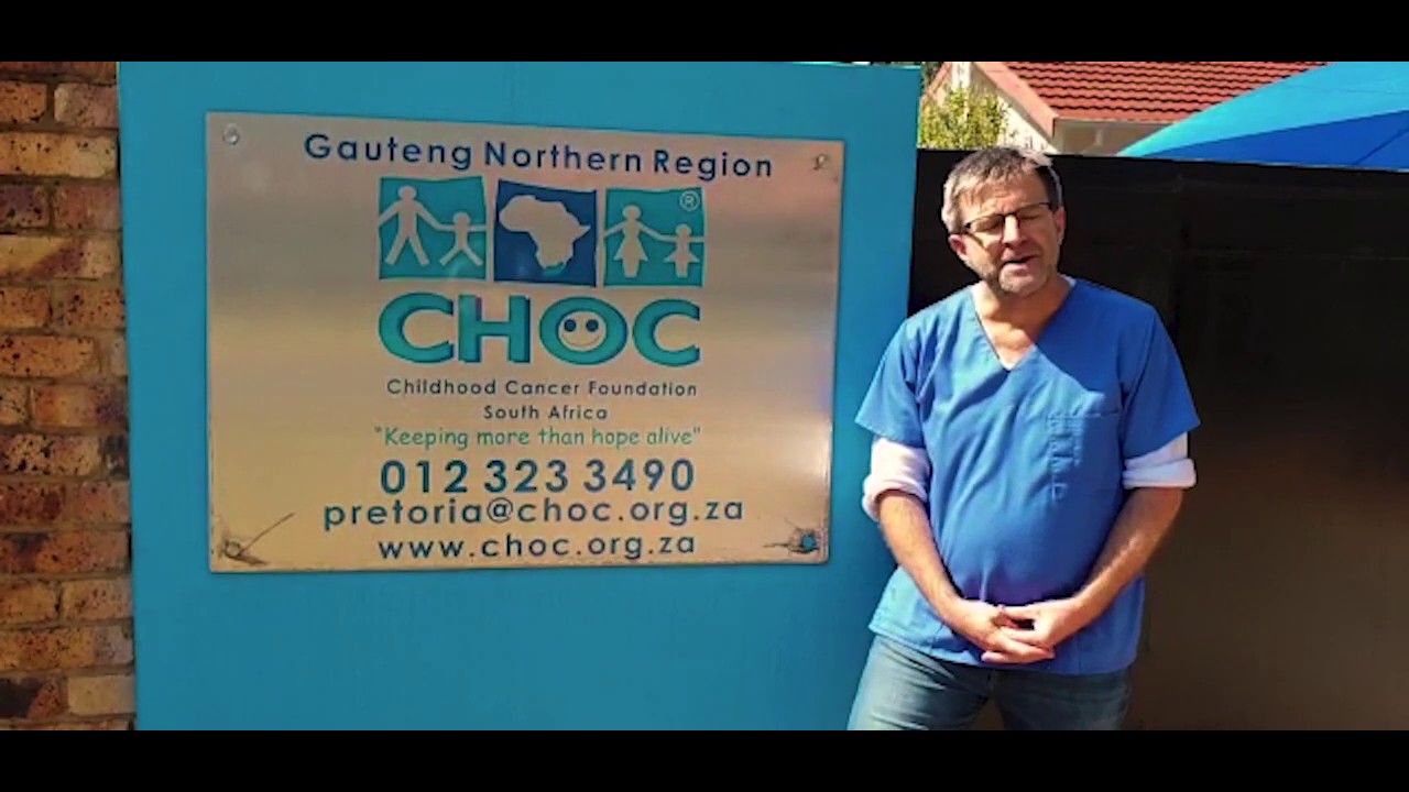 Prof David Reynders (Paediatric Oncologist) shares his gratitude for ...