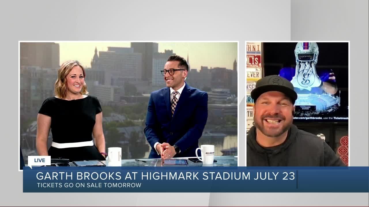 Garth Brooks joins Good Morning Buffalo - YouTube