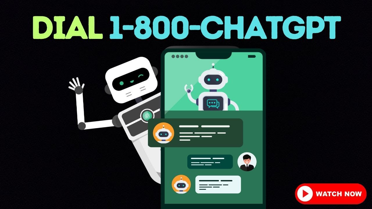 Call ChatGPT for Free! Dial 1-800-CHATGPT Now! - YouTube