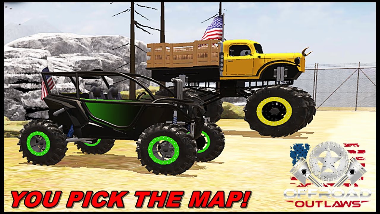 MUDDIN LIFTED RZR AND LIFTED ATV ON MAPS YOU PICKED! - Offroad Outlaws ...