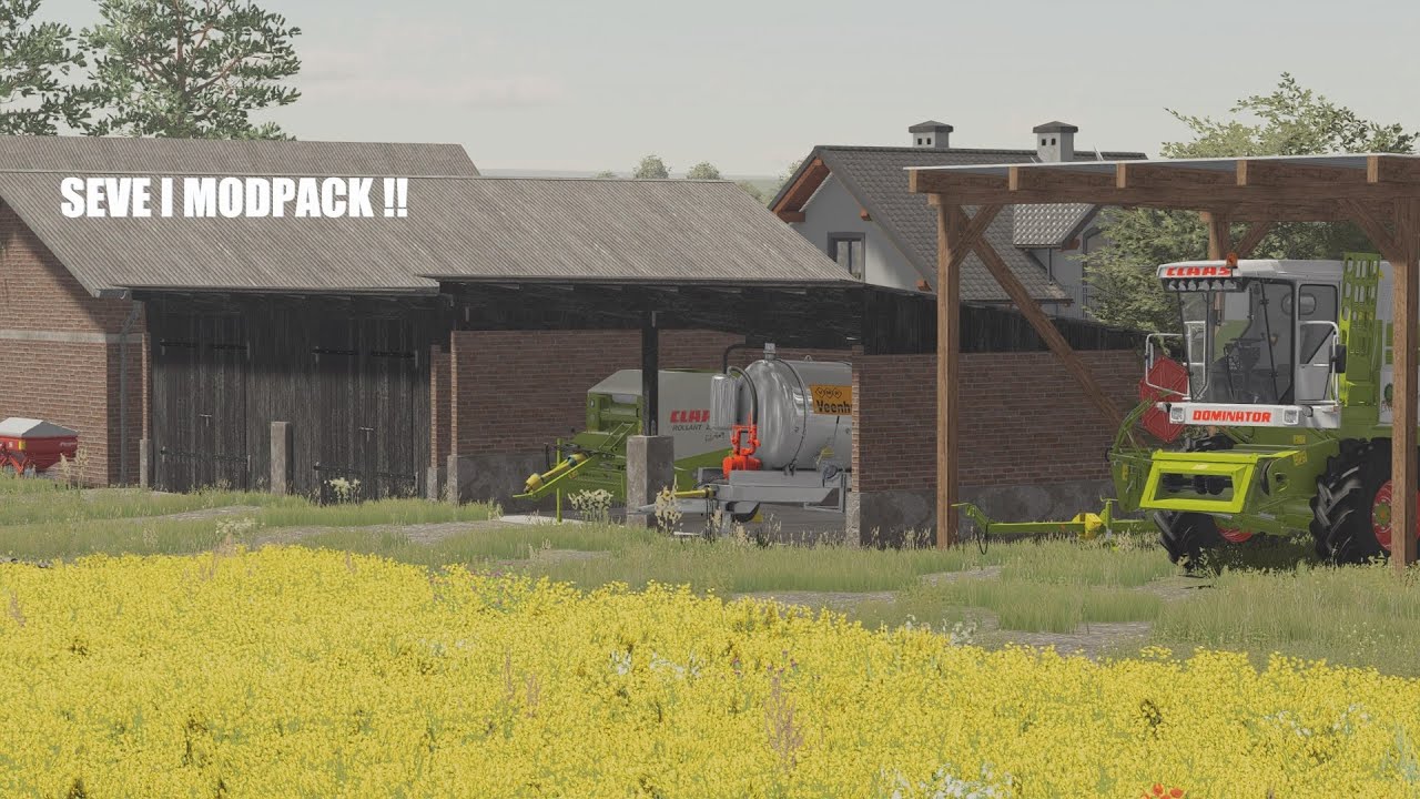 🤩SAVE&MODPACK😍 ZDZIECHÓW MAŁE GOSPO😳 KLIMAT🤭 FS 22🤭 - YouTube