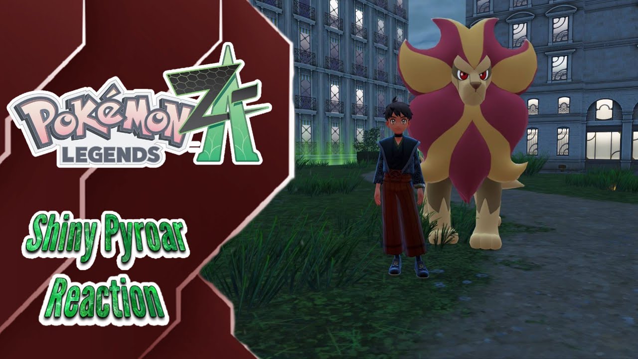 Mega Dex Quest: Shiny Pyroar! Pokemon Legends ZA! - YouTube