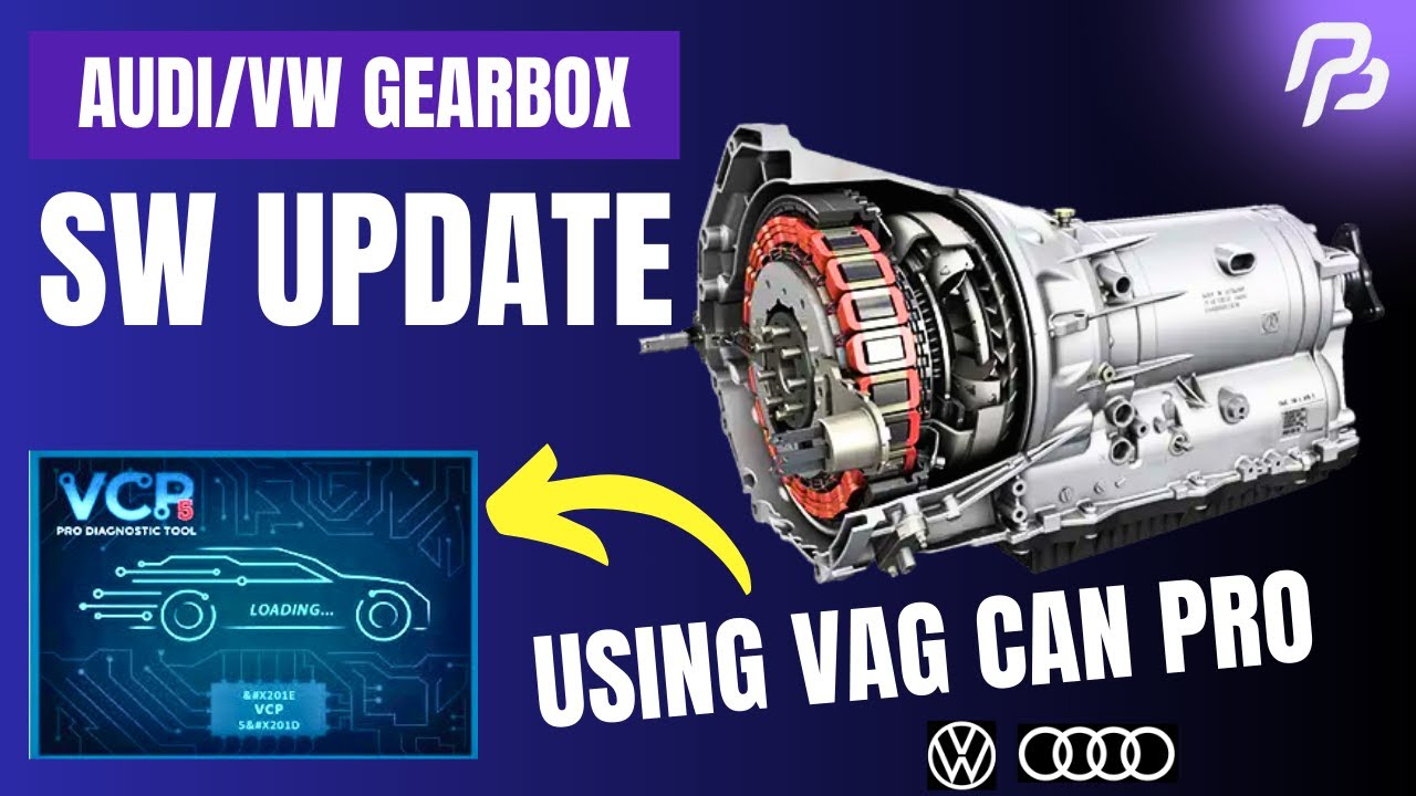 AUDI/VW DIY GEARBOX SOFTWARE UPDATE USING VCP (VAG CAN PRO) - YouTube