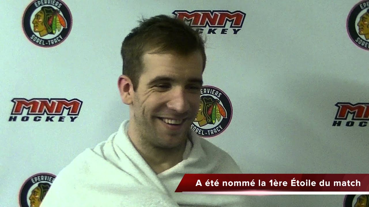Entrevue d'après-match avec Serge Forcier, Maxime Robichaud et un ...