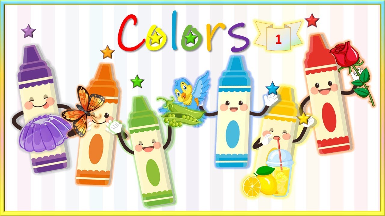 Where Are You, Colors/Colours-1?Learn Red, Yellow, Blue, Orange, Green ...