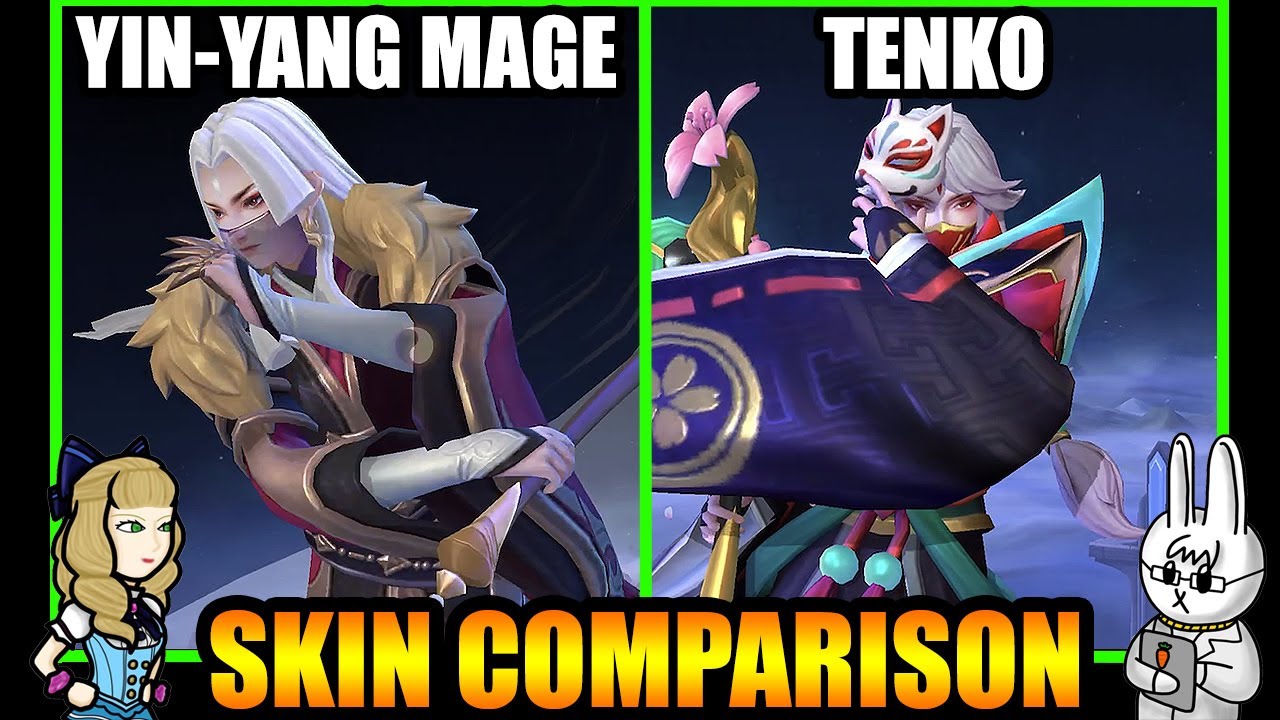 LUO YI TENKO ELITE SKIN EFFECTS VS. YIN-YANG MAGE - MLBB SKIN ...