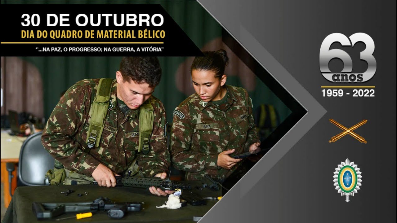 Dia do Quadro de Material Bélico - Mensagem do Comandante do Exército ...