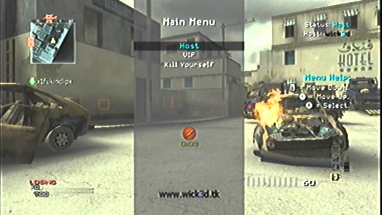Wii MW3 Mod Menu - YouTube
