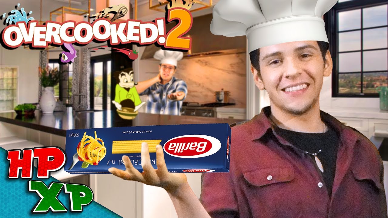 Cooking spaghetti in a hot air balloon in Overcooked 2 on Switch ...