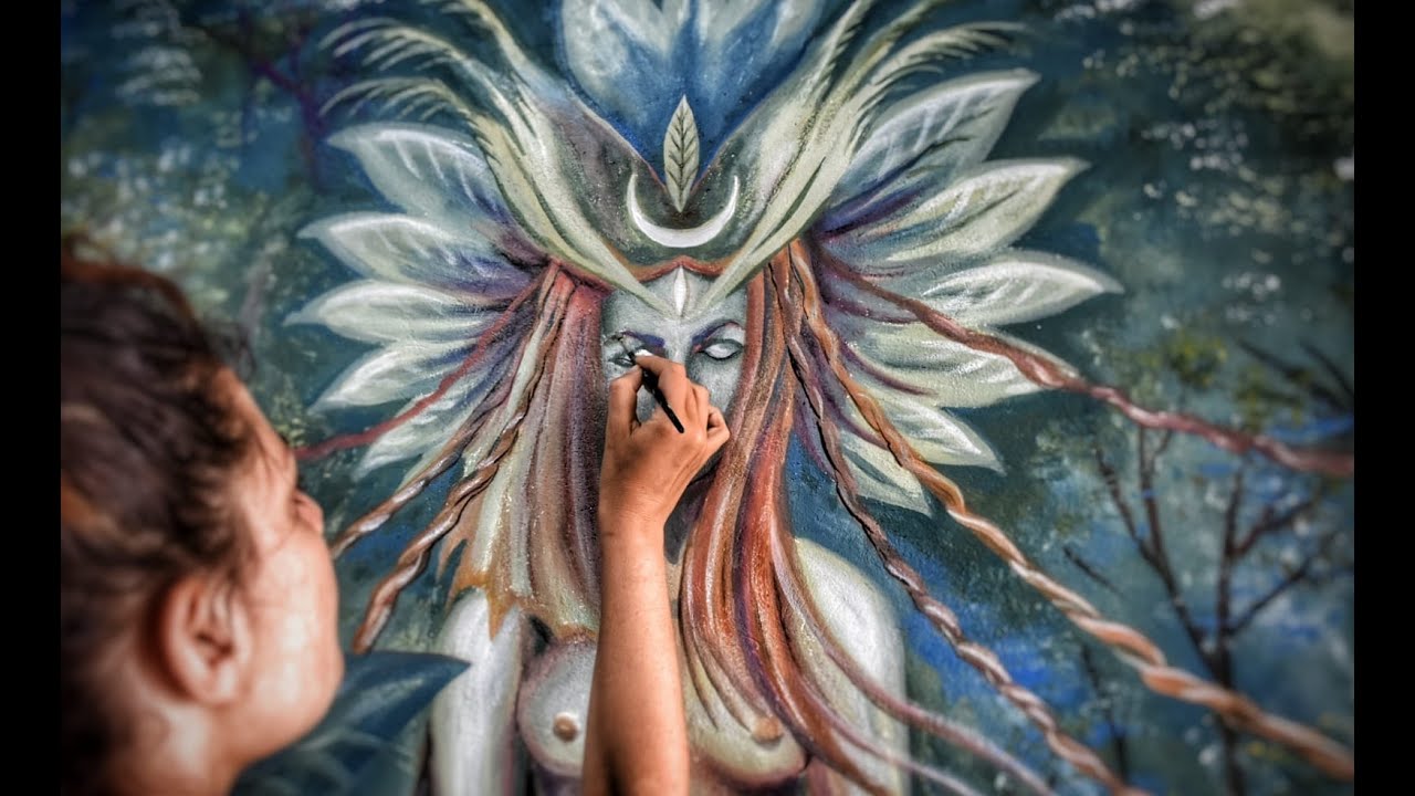 Visionary Artist - Gaya Camponi Art - Sagrada Medicina Art Collection ...