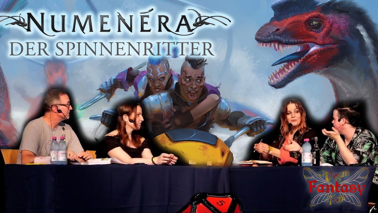 Numenera: Der Spinnenritter - Pen and Paper One Shot von der Bühne der Vegan Fantasy Fair - YouTube