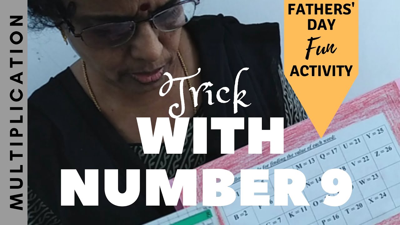 Multiplication Trick with Number 9 - YouTube