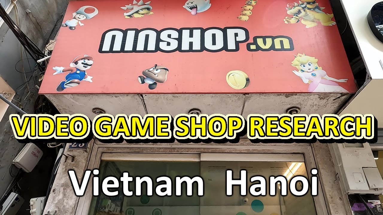 For Nintendo fans. Game Shop Research | NinShop Hanoi in Hanoi, Vietnam ...