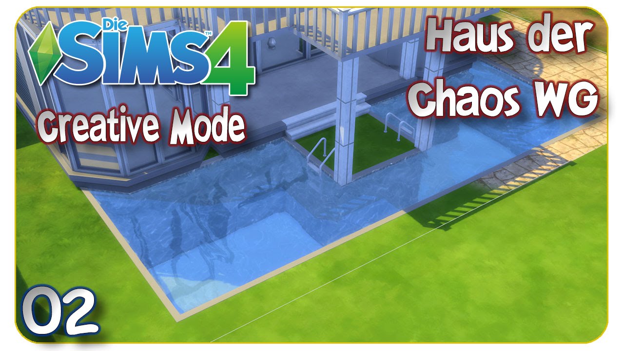 Die Sims 4 - Creative Mode: Haus der Chaos WG #02 Verrücktes Design ...