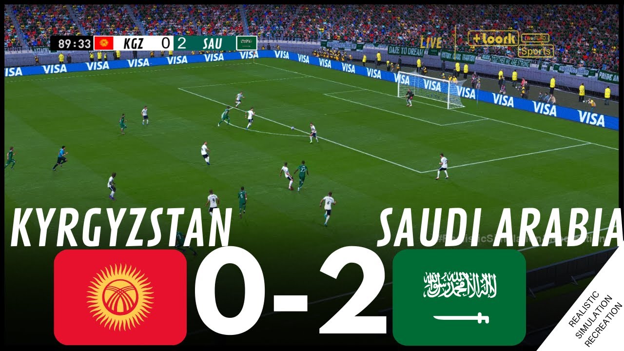 مباراة السعودية وقيرغيزستان بث مباشر كأس آسيا 2023 Kyrgyzstan Vs Saudi