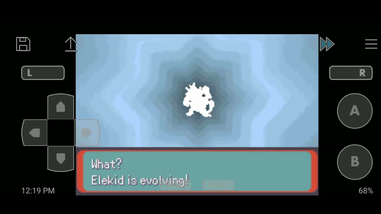 My Elekid evolve into Electabuzz in Pokemon Glazed - YouTube