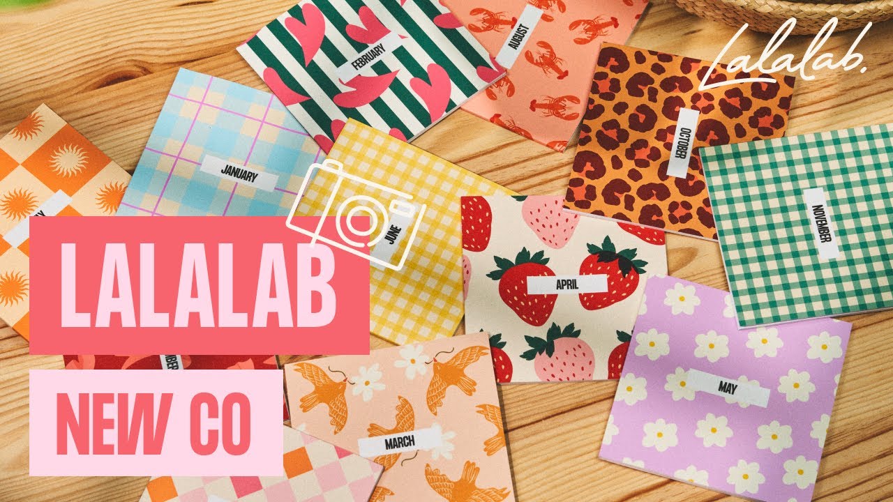 LALALAB - NOUVELLE ANNÉE, NOUVEAUX MINI BOOKS - YouTube