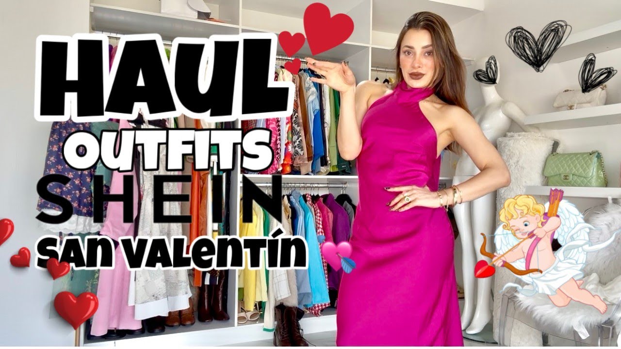 SHEIN HAUL OUTFITS SAN VALENTIN ... - YouTube