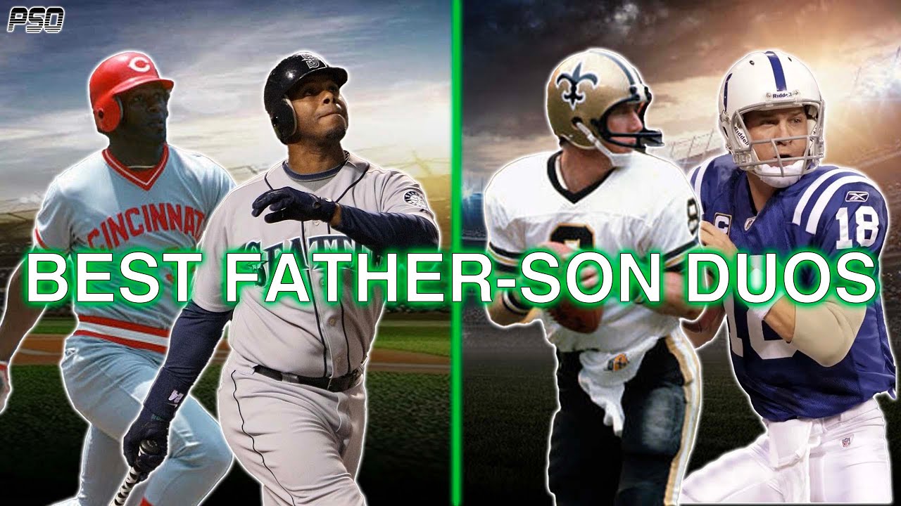 5 Greatest FATHER SON DUOS in Sports History | The Countdown - YouTube
