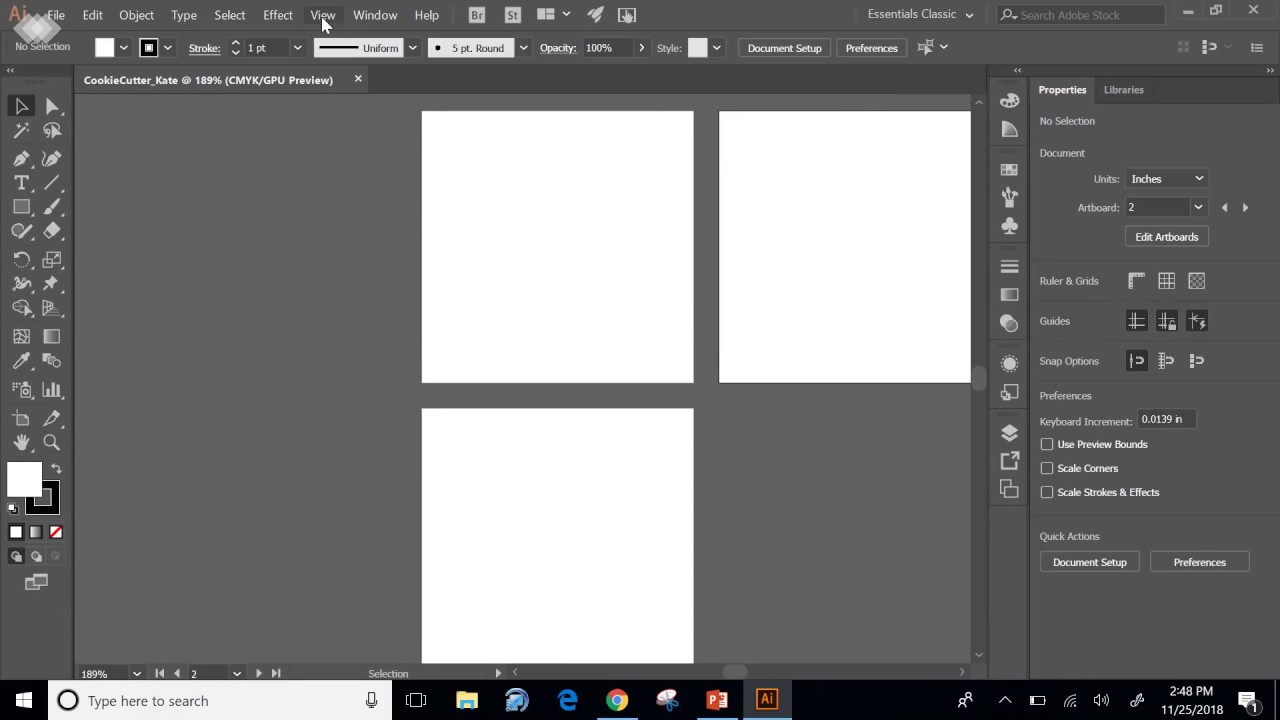 Vid 2: Setting Up Your WorkSpace In Adobe Illustrator For 3D Printed ...