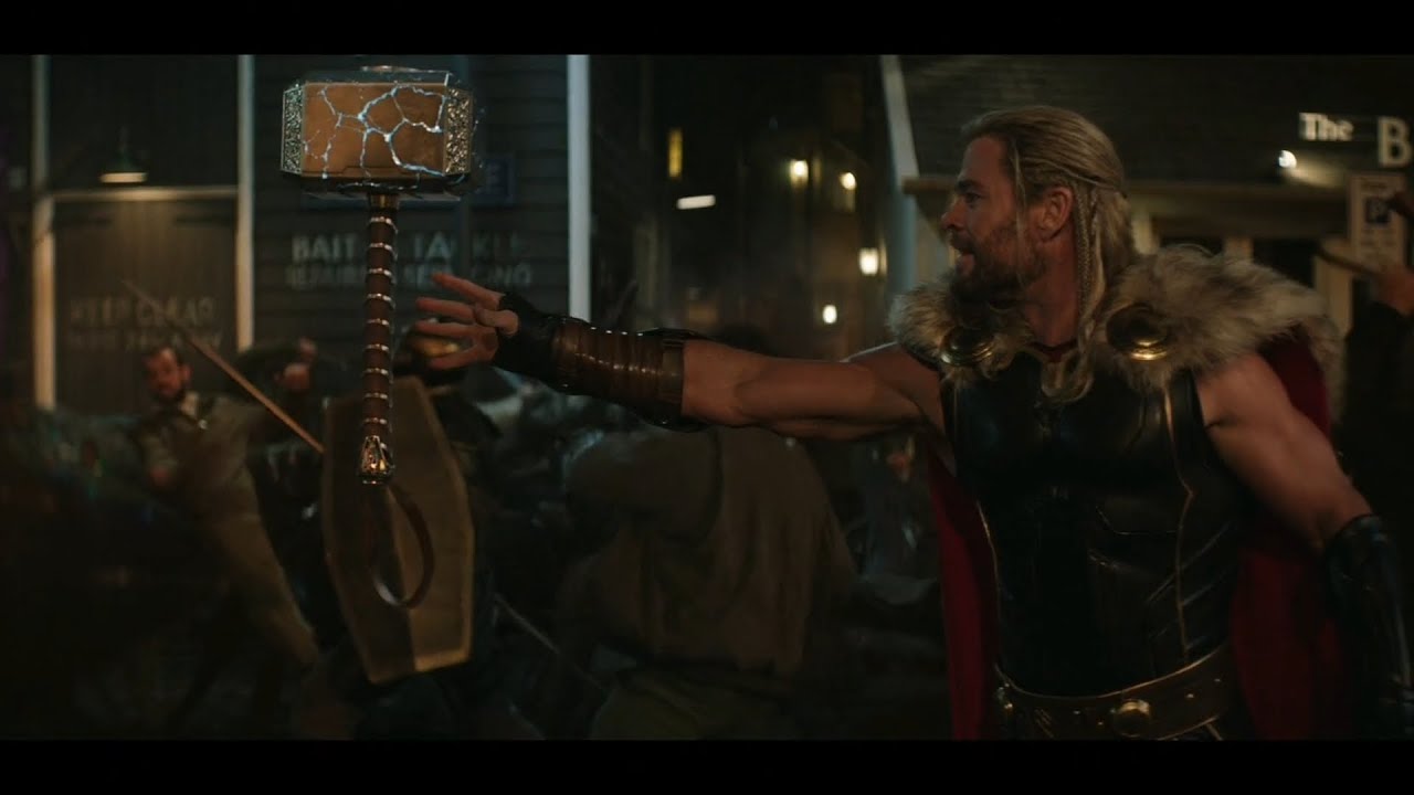Thor love & thunder || first fight scene with gorr & black monsters ...