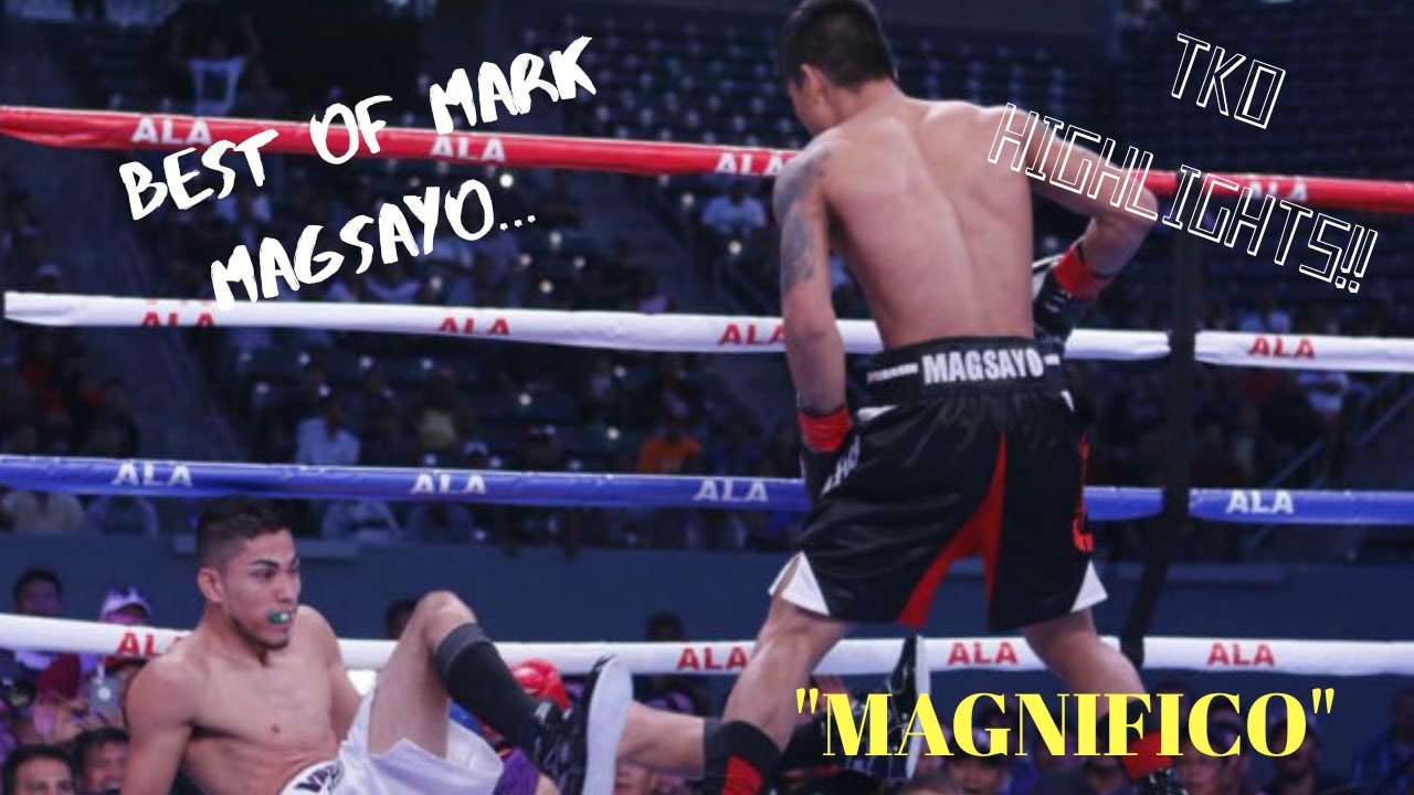 MARK MAGSAYO HIGHLIGHTS - YouTube