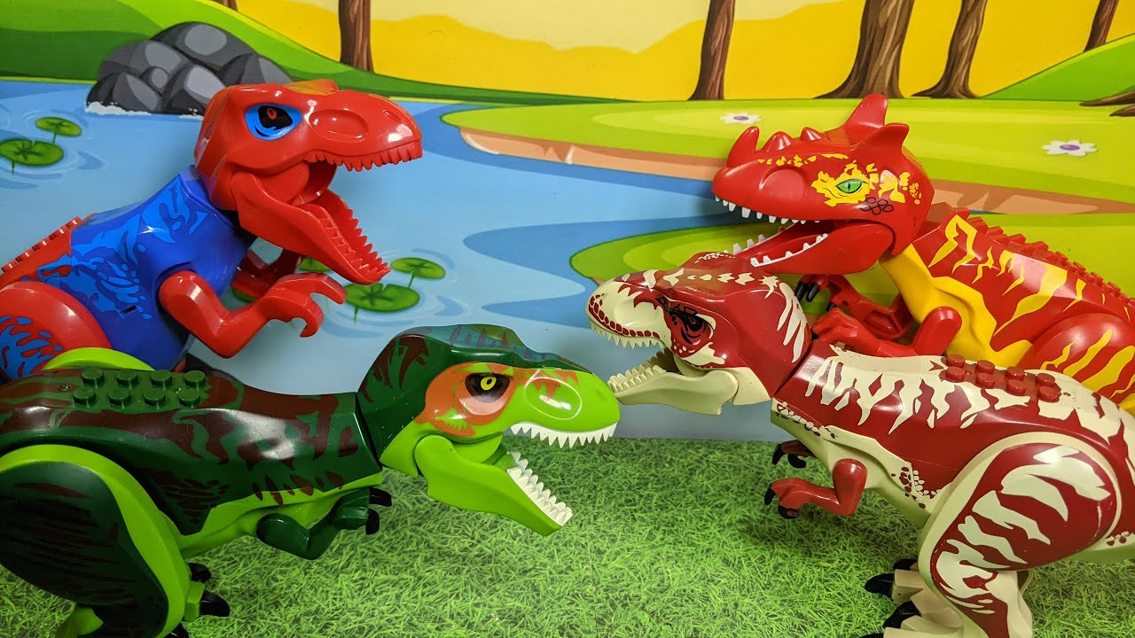 DIY LEGO Dinosaurs Spinosaurus from Jurassic World Evolution - YouTube