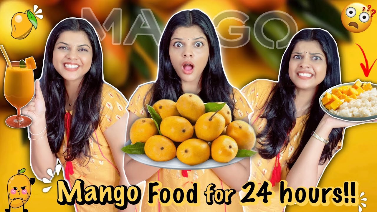 I Only Ate MANGO Recipes for 24 Hours!! | Jenni's Hacks - YouTube