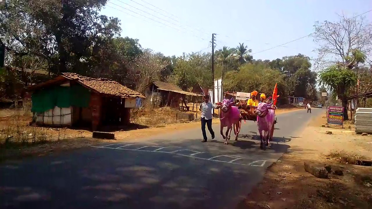 Rajapur ozar ranjya raja chi eak jhalak .from pachal road - YouTube