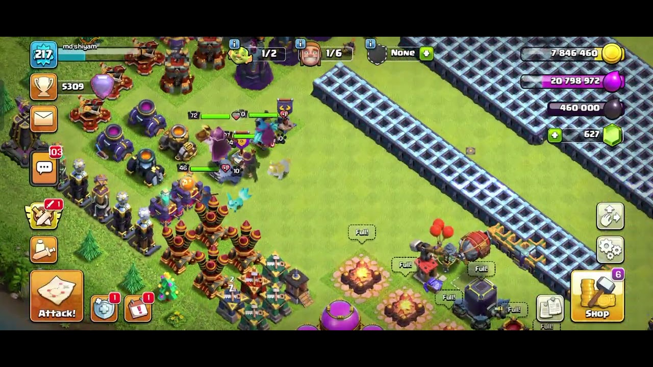 Clash of clan attack coc top attack clash of clans new attack - YouTube