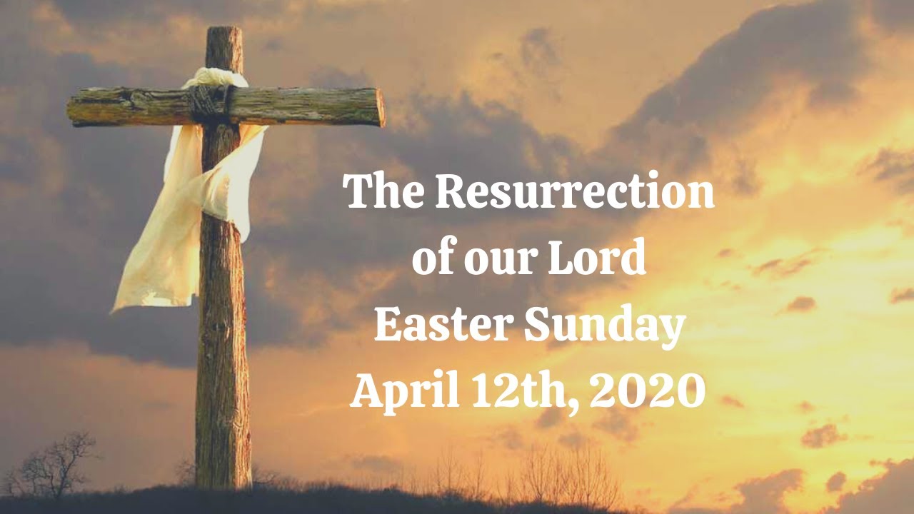 Easter Sunday Worship 2020 - Zion Lutheran Church BL MN - YouTube
