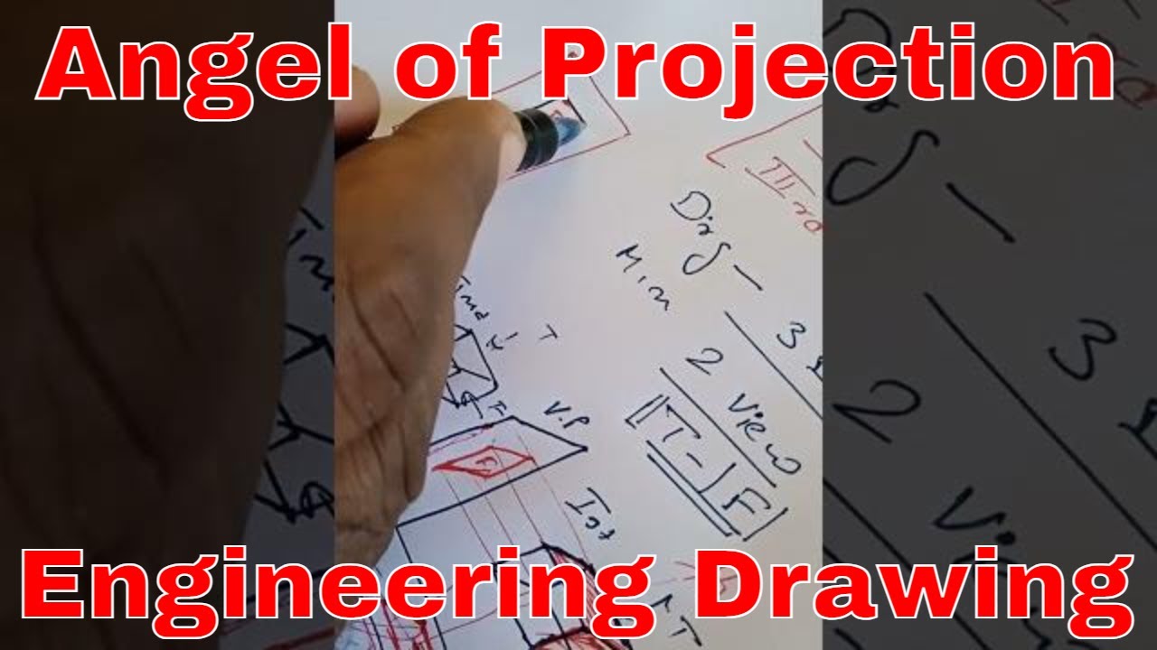 1st angel of projection or 3rd angel of projection | engineering ...