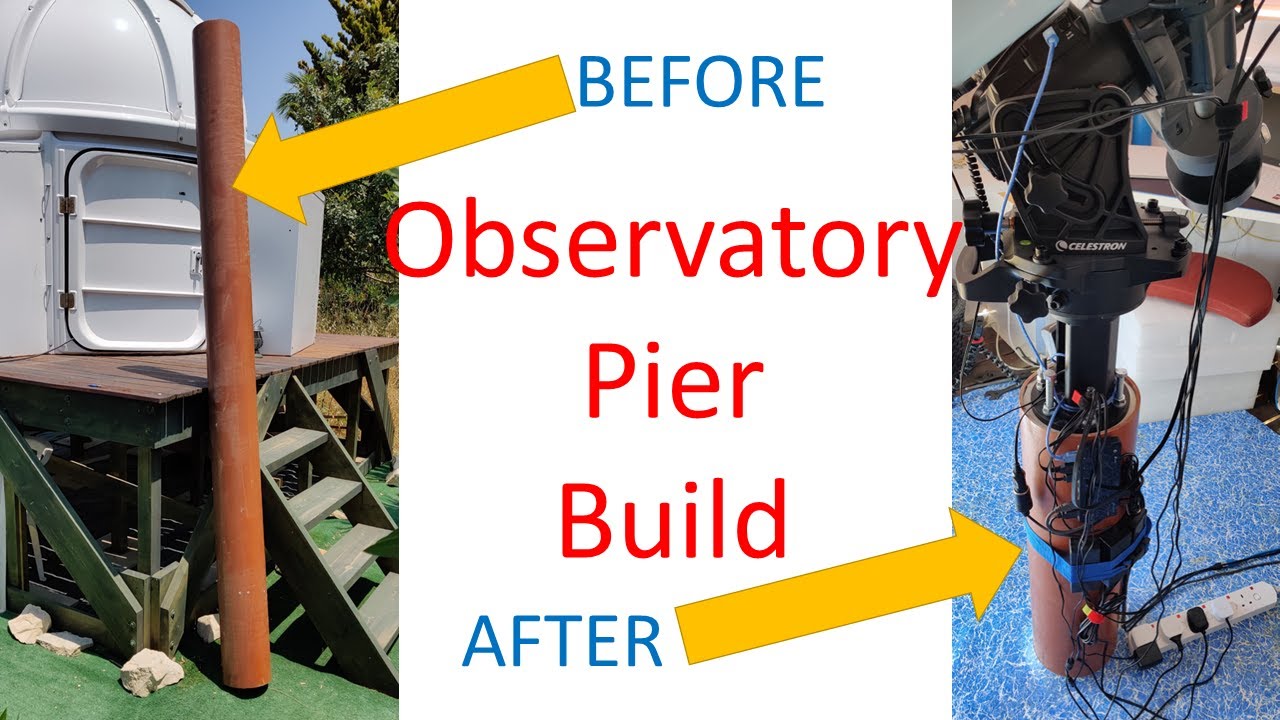 Observatory Concrete Pier Project - It's Done! (and voice controlled ...