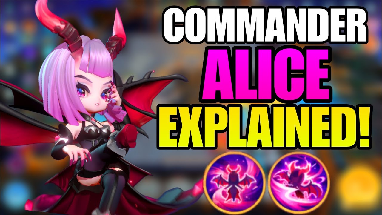 New Alice Commander EXPLAINED! in Magic Chess Go Go - YouTube