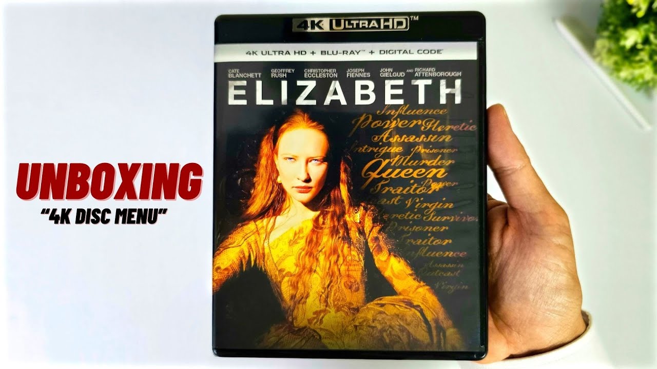 Elizabeth 4K UltraHD Unboxing | 4K Disc Menu Reveal - YouTube