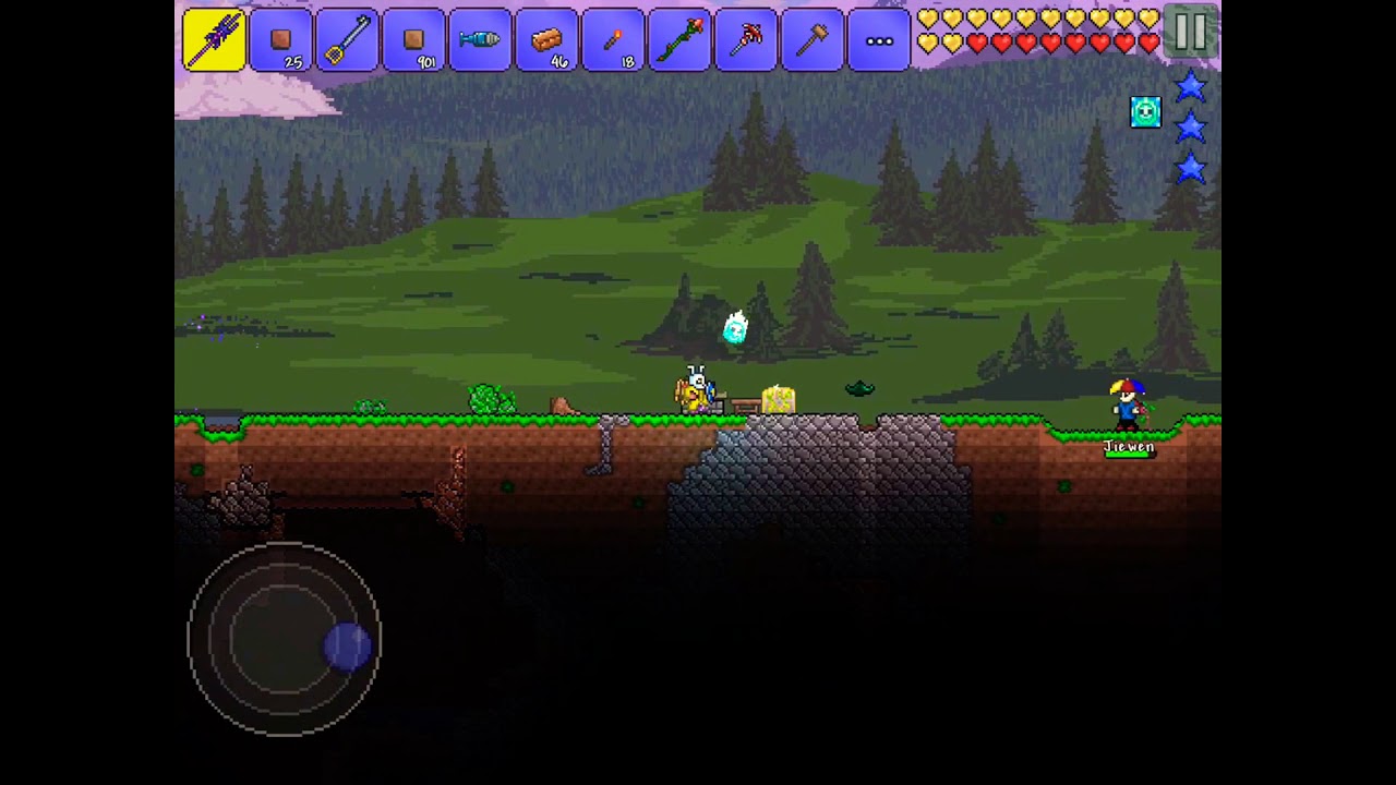 Terraria glitches with a noob - YouTube