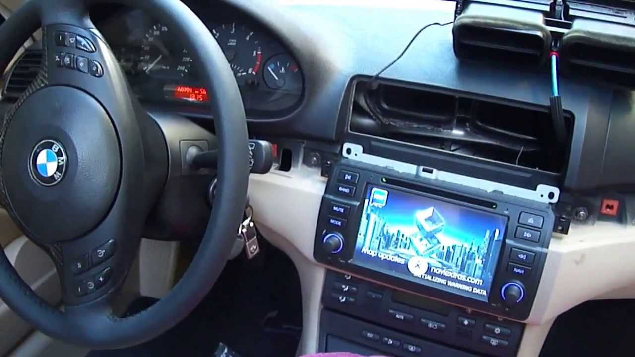 BMW E46 Multimedia upgrade 3 , multimédiás fejegység GPS WIFI www ...