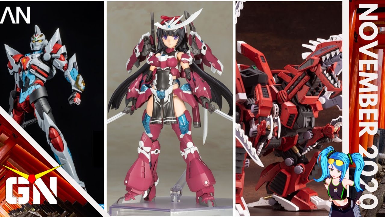 Plamo LineUp November 2020 - YouTube