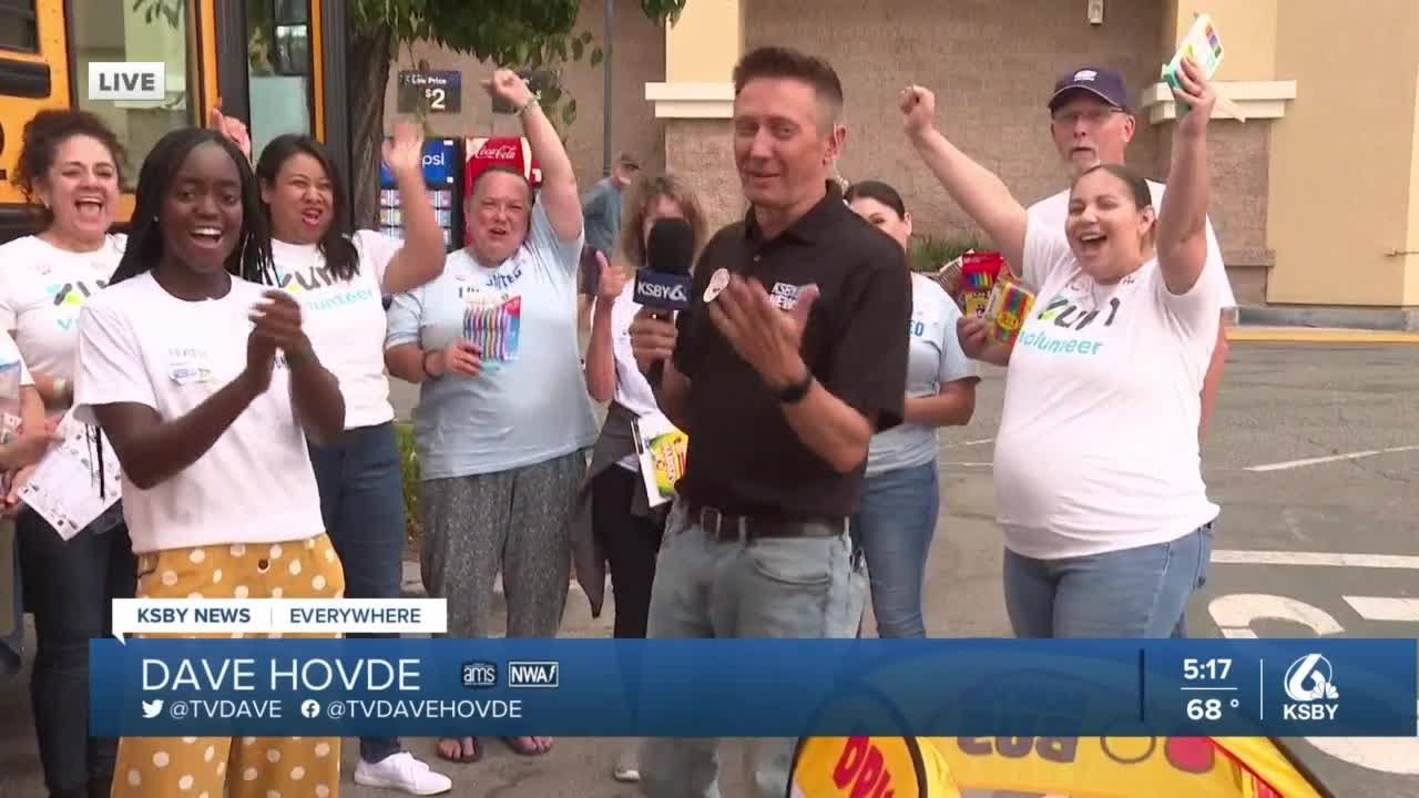 2023 Stuff the Bus campaign kicks off - YouTube